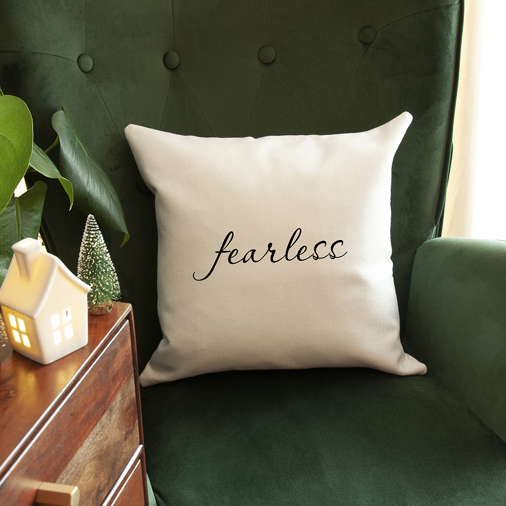 Personalised Empowering Word Cushion Cover - Gift Factory