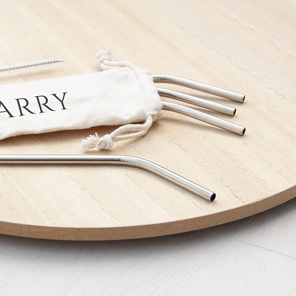 Personalised Eco Straw Kit - Gift Factory