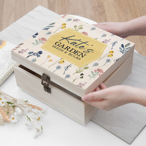 Personalised Botanical Accessories Box - Medium - Gift Factory