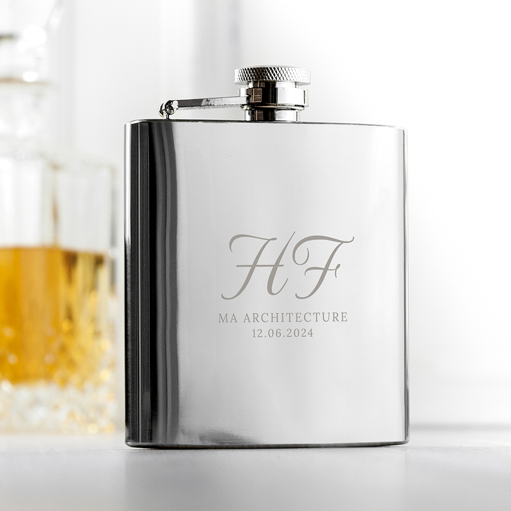 Personalised Graduation Hip Flask - Gift Factory