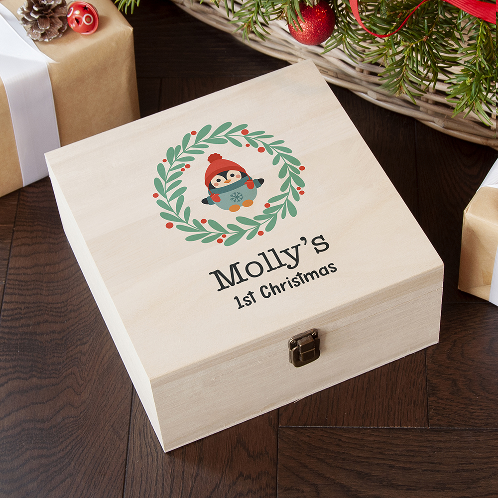 Personalised Baby's First Christmas Eve Box - Gift Factory