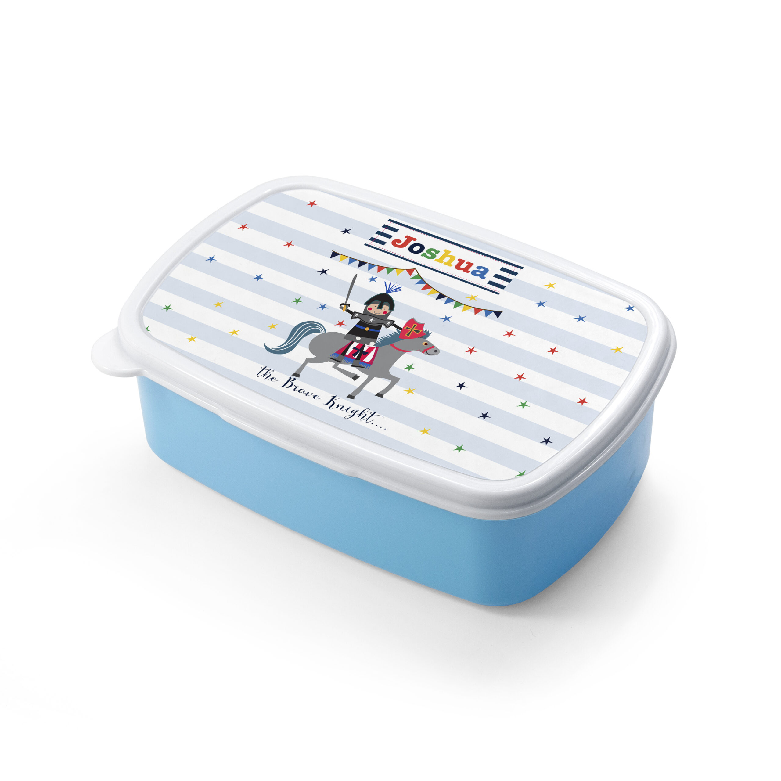 Personalised Brave Knight Lunch Box - Gift Factory