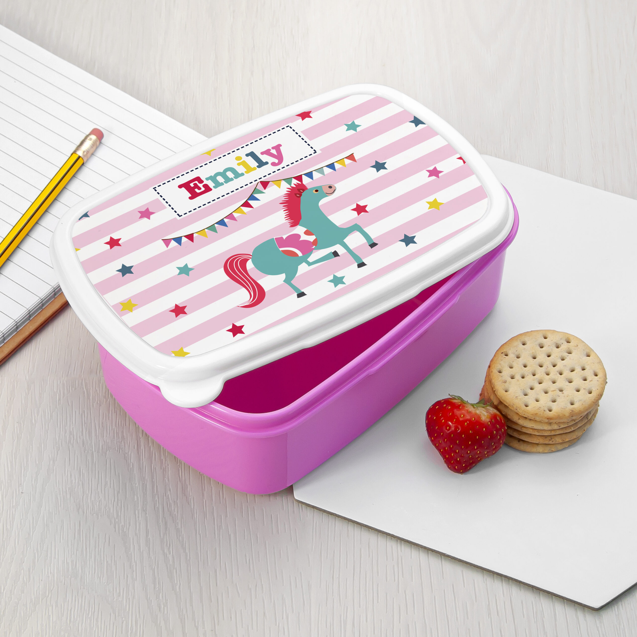 Personalised Kid's Circus Lunch Box - Gift Factory